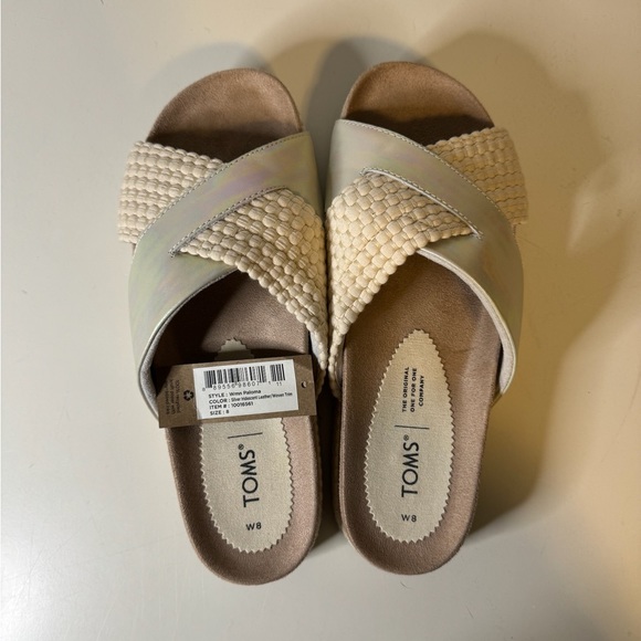 Toms | Shoes | Toms Paloma Slides Worn Once | Poshmark